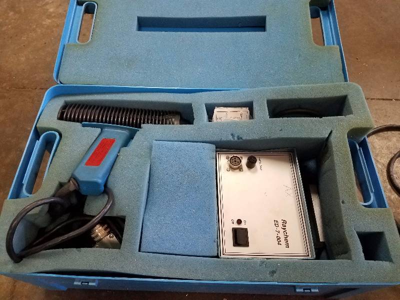 RAYCHEM ED-7-004 TRANSFORMER AND INFRARED HEAT GUN IR-1759-MK2/A ...