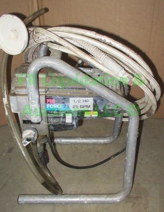SprayTech ProForce 23 airless paint sprayer pump | Construction ...